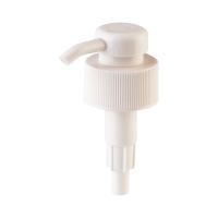 China 33mm Ribbed Collar Cosmetic Lotion Pump Replacement Pump for Shampoo Shower Gel Bottle for sale