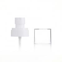 China Plastic Fine Mist Spray Pump With Transparent Over Cap Threaded Cosmetic Atomizer for sale
