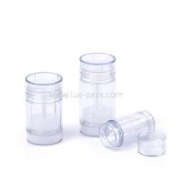 China 15g 30g 50g 75g PP Plastic Twist Up Deodorant Stick Container Refillable Sunscreen Stick Tube Cosmetic Packaging for Body Balm for sale