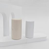 China 30gr 50gr Cylinder Refillable Deodorant Stick Container PP Plastic Replaceable Inner Cartridge Twist up Empty Solid Balm for sale