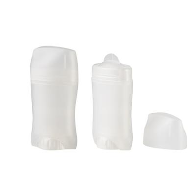 China Deodorant Stick Bottle 45g 75g  Refillable Solid Perfume Balm Packaging Body Perfume for sale