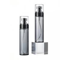 China 15ml 30ml 50ml 80ml 100ml 120ml PET Fine Mist Spray Bottle Cream Pump Unique Transparent Plastic Spray Pump Bottle for sale