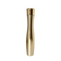 China Luxury Gold 10/15ml Stainless Steel Pump Bottle Refillable Non-Spill Easy Open for Perfume  Liquid for sale