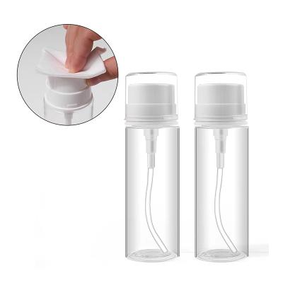 China 24/410 32/410 Plastic Nail Clean Pump Large Head Pump Dispenser  Cosmetic Nail Oil Pump Custom Color for sale