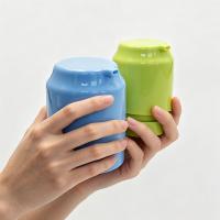 China Rotary Lock Airless Bottle, Glossy Colorful Plastic Rotating Switch Airless Pump Bottle for Skincare for sale