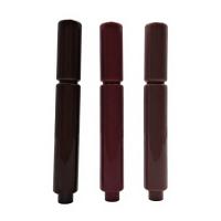 China 2.4g Press Lipstick Tube Empty Push up Plastic Lip Balm Container Glossy Color Cosmetic Lipstick Packaging Tube for sale