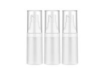 China White PP Airless Lotion Bottle 20ml Capacity - SACB-03 Cosmetic Pump Container for sale