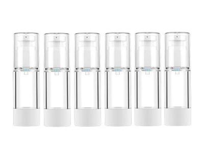 China 30ml White Airless Pump Bottles SACB-04 for Creams & Cosmetics - Plastic PP Dispenser for sale