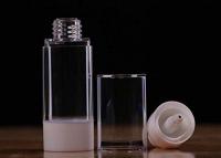 China Plastic Pump Frosted Empty Cosmetic Container Customizable Logo for sale