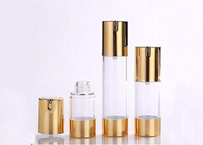 China 15ml 30ml 50ml Plastic Airless Pump Vacuum Cosmetic Bottle Leakproof Controlled Dispensing Cream Lotion Packaging for sale
