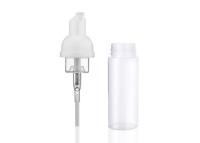 China 50ml Portable Foam Pump Bottle with White Dispenser - Travel Lotion Container SPCB-02 Model for sale