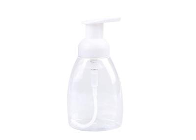 China 250ml PET Plastic Foam Soap Bottle with White Pump - SPCB-04 Cosmetic Dispenser for sale