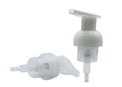 China 30mm 40mm Facial Cleaning Foam Pump Plastic Dispenser with Inner Spring for 500ml Bottles for sale