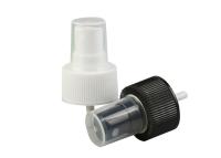 China 28/410 Fine Mist Sprayer for Cosmetic Packaging - Black and White PP Plastic Design with Custom Tube Length for sale