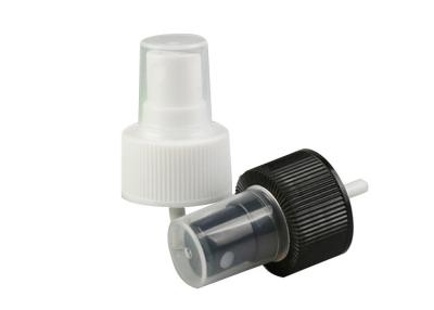 China 28/410 Fine Mist Sprayer for Cosmetic Packaging - Black and White PP Plastic Design with Custom Tube Length for sale