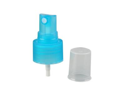China 24mm Blue Plastic PP Water Spray Pump SFMS-13 for Cosmetic Bottles - 10,000 MOQ with Custom Colors for sale