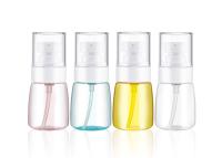 China 30ml PETG Cosmetic Pump Bottles with White Dispenser - 4 Color Options for Shampoo & Lotion for sale