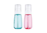 China 60ml Leak-Proof PETG Cosmetic Bottle with Lotion Pump - TSA Approved Travel Spray Container for sale