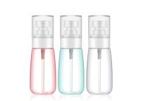 China 60ml PETG Portable Travel Cosmetic Spray Bottle Refillable Fine Mist Skincare for sale