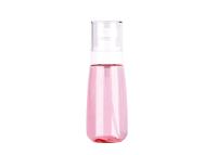 China 100ml Pink PETG Refillable Lotion Pump Bottle Portable Travel Foam Dispenser for sale