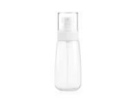 China 100ml Transparent Fine Mist Spray Bottle with White Pump for Water Perfume for sale