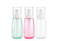 China 30ml PETG Cosmetic Bottle Empty Clear Plastic Travel Lotion Container with Pump for sale