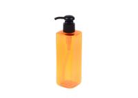China 500ml Multi-Color Plastic PET Cosmetic Bottle with Black Foam Pump for Shampoo and Personal Care for sale