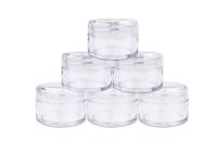 China 3ml Transparent Cosmetic Cream Jar SCCJ-02 with Non-Spill Sealing for Lotion and Liquid Samples for sale
