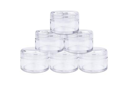 China 3ml Transparent Cosmetic Cream Jar SCCJ-02 with Non-Spill Sealing for Lotion and Liquid Samples for sale