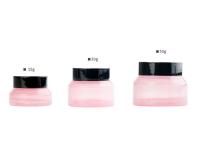 China 15g 30g 50g Food Safe Cosmetic Cream Jars - Leakproof SCCJ-08 Glass Containers for Makeup & Personal Care for sale