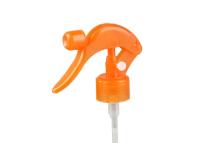 China 28/410 Recyclable Mini Trigger Sprayer - Eco-Friendly Orange Pump for Home Cleaning with Custom Tube Length for sale