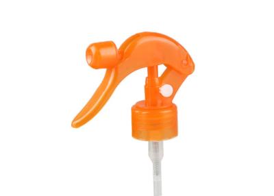 China 28/410 Recyclable Mini Trigger Sprayer - Eco-Friendly Orange Pump for Home Cleaning with Custom Tube Length for sale