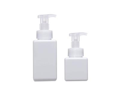 China PETG Foaming Soap Dispenser Bottle 250ml 450ml Capacity White Cosmetic Packaging Pump for sale