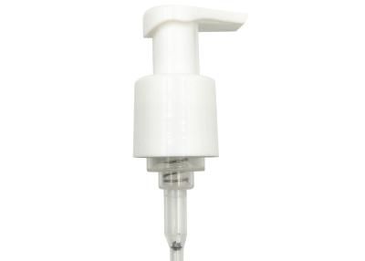 China 28mm Foam Soap Dispenser Pump with Stainless Steel Spring - 10,000+ Press Cycles, White SFSP-06 Model for sale