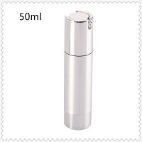 China Customized 15ml 30ml 50ml Plastic Airless Pump Vacuum Cosmetic Bottle Leakproof Controlled Dispensing Cream Lotion Packaging for sale
