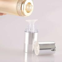 China Customized 15ml 30ml 50ml Plastic Airless Pump Vacuum Cosmetic Bottle Leakproof Controlled Dispensing Cream Lotion Packaging for sale