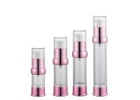 China Plastic Airless Pump Bottle 10ml 15ml 20ml 30ml Variety Capacity Skin Care Cosmetic Dispenser for sale