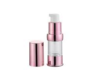China 30ml Airless Pump Bottle Plastic Lotion Dispenser Travel Size Refillable for sale
