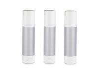 China Frosted Airless Cosmetic Bottle 15ml 30ml 50ml Portable Refillable Plastic Lotion Container for sale