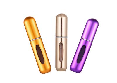 China 5ml Aluminum Pen Perfume Bottle - Refillable Travel Atomizer with Leak-Proof Design for sale