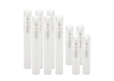 China 5ml & 10ml Travel Perfume Atomizer Bottles - Transparent PP Material Leak-Proof Design for sale