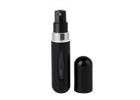 China Black Aluminum Pen Perfume Bottle - 5ml Glass Interior with Durable Aluminum Exterior for Personal Care Products for sale