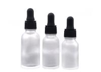 China Durable Essential Oil Bottles 15ml 20ml 30ml with Black Plastic Dropper - SEOB-07 Glass Containers for sale