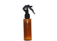 China 200ml Amber Plastic Spray Bottle with Mini Trigger Sprayer BPA Free - SCSB-12 Model for Cosmetics and Cleaning for sale