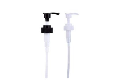 China 28/400 Universal Lotion Dispenser Pump for Liquid Soap and Conditioner Bottles - Black/White Plastic Construction for sale