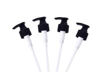 China 28/410 BPA-Free Plastic Lotion Dispenser Pump - Black Recyclable Hand Pump for 5000pcs MOQ for sale