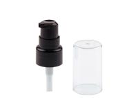 China 20/410 Full Cover Plastic Treatment Pump with 20mm Size and Custom Tube Length for Cosmetic Packaging for sale