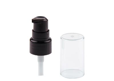 China 20/410 Full Cover Plastic Treatment Pump with 20mm Size and Custom Tube Length for Cosmetic Packaging for sale