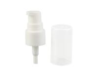 China White 20mm Non-Spill Plastic Treatment Pump | BPA-Free Food Safe Design for Creams and Cosmetics for sale