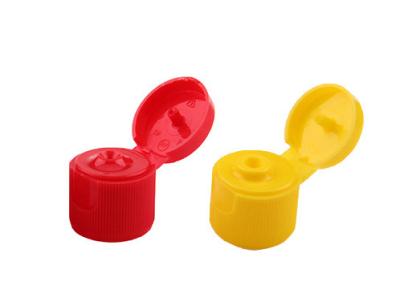 China 20mm Flip Top Dispensing Caps for Shampoo Bottles - Custom Colors & Ribbed Surface | SCBC-02 Model for sale